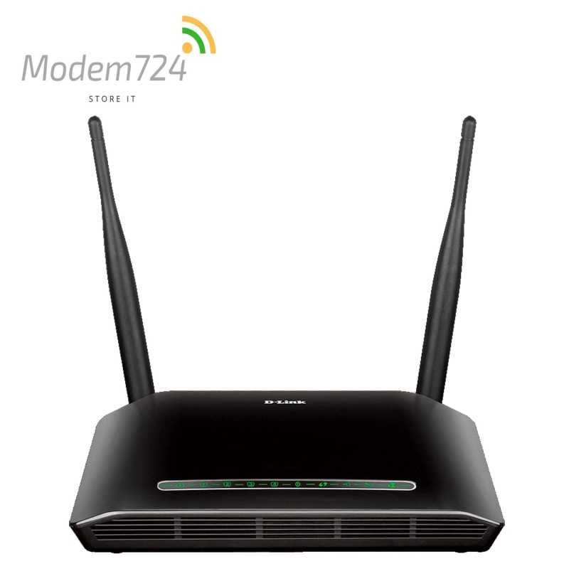 مودم Dlink ADSL2 Plus N300 مدل DSL-2750U (استوک)